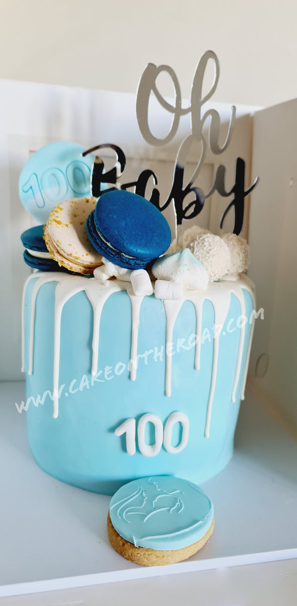 Babys 100 Day Cake – Cake On The Road