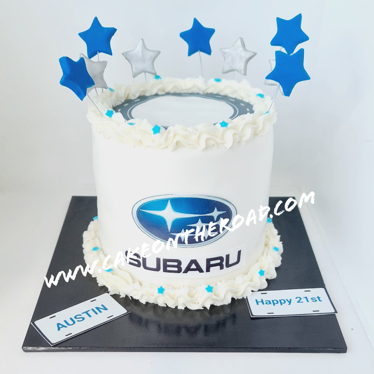 Subaru Cake – Cake On The Road